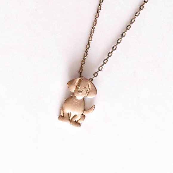 Jewelry | Vintage Dog Labrador Gold Necklace | Poshmark